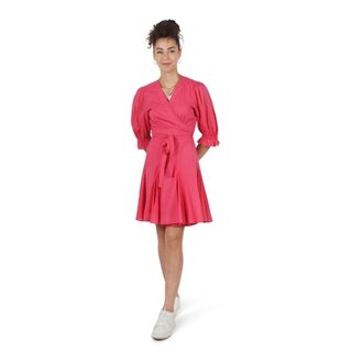 Ralph Lauren Rotes delav&egrave; Sommerkleid - 6- AKB - - Dresses - Damen - Rosa - S