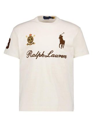 Polo Ralph Lauren Herren T-Shirt wei&szlig; Classic Fit
