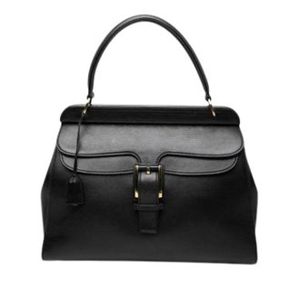 Gucci Sac &agrave; main en cuir Pre-owned 101671 - Femme - Pre-owned - Noir - Taille: ONE Size