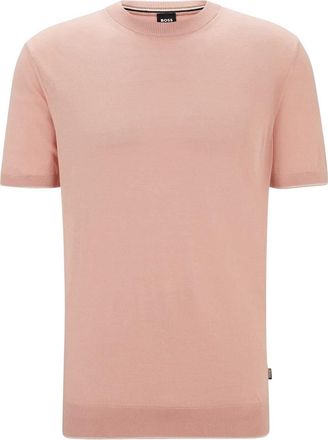 HUGO BOSS Tramonte T-Shirt f&uuml;r Herren, Jerseyware (Pink)