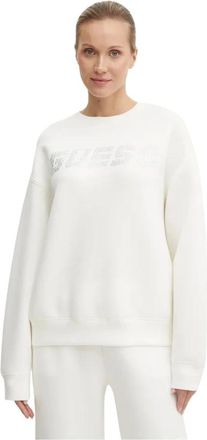 Guess Damen, Sweatshirts & Hoodies, Wei&szlig;, XSGr&ouml;&szlig;e