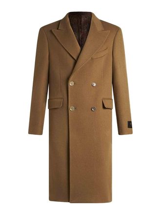 Etro Kurzer Mantel - Camel