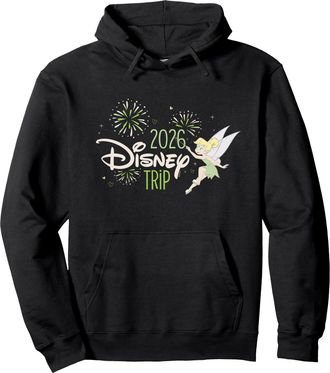 Disney Tinker Bell & Fireworks 2026 Disney Trip Vacation Pullover Hoodie