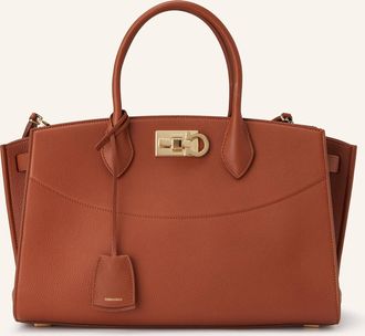 Ferragamo Ferragamo Handtasche The New Studio Soft Large braun