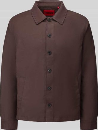 HUGO BOSS Blouson mit Label-Pr&auml;gung