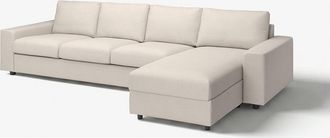 IKEA VIMLE Bezug f&uuml;r 4er-Sofa mit R&eacute;cam