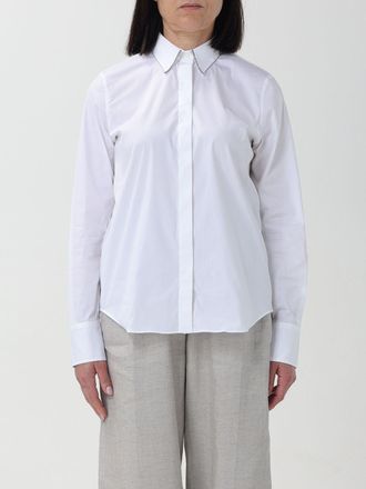 Brunello Cucinelli Hemdbluse BRUNELLO CUCINELLI Damen Farbe Wei&szlig;