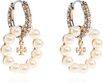 Tory Burch Femme, Accessoires, Jaune, Taille: ONE Size Earrings