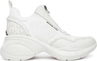 Michael Kors Sneakers MICHAEL Michael Kors Zuma Mixed-Media Trainer 43F5ZUFP3L Weiß