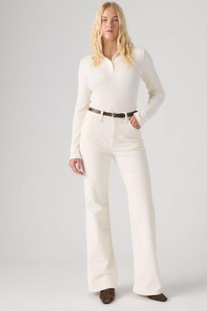 Levi's Corduroy Ribcage Flare Jeans - Damen - Wei&szlig; / Wei&szlig;