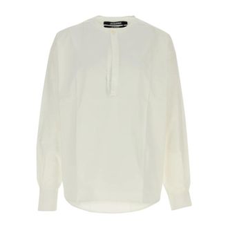 Jacquemus La Vareuse Losange - - Shirts - Herren - Wei&szlig; - XL