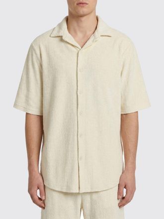 Off-white Chemise OFF-WHITE Homme couleur Jaune Cr&egrave;me