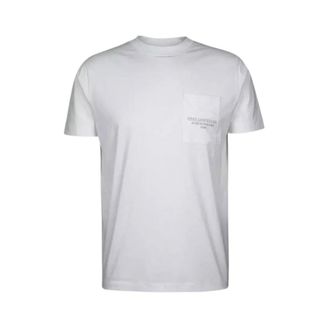 Karl Lagerfeld T-Shirt mit Rundhalsausschnitt - - Tops - Herren - Wei&szlig; - XL