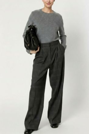 Gerard Darel Pantalon de tailleur Prince-de-galles - CAPUCINE - Marron