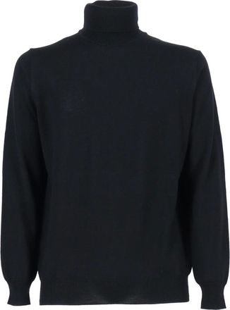 KANGRA Homme, Pulls, Noir, Taille: 2XL Dolcevita Rasata Calata