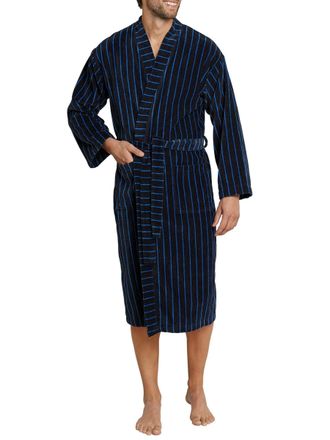 Schiesser Herren Bademantel Bademantel, Dunkelblau 803, 54