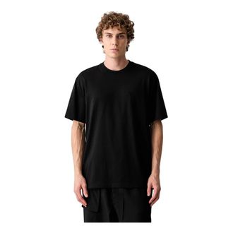 Yohji Yamamoto Regular Short Sleeve Tee - - Tops - Herren - Schwarzk - XL
