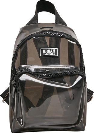 Urban Classics Transparent Mini Backpack Rucksack, 24 cm, 2,7 L, TransparentBlack