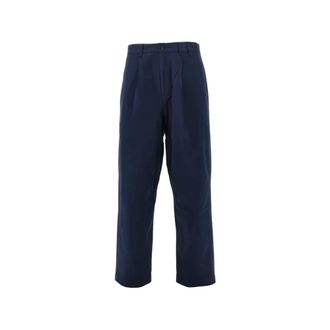 For&eacute;t Writer Relaxed Fit Pants - - Trousers - Herren - Blau - W33