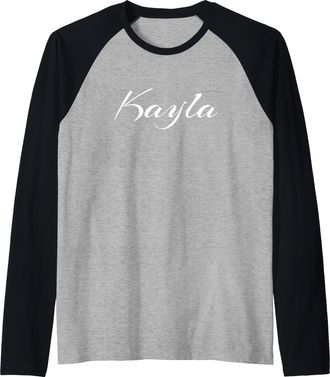 Kayla Beautiful Feminine Kayla Handwritten Font Raglan