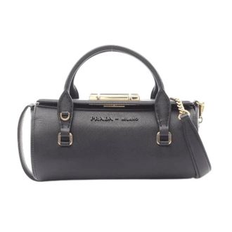 Prada Sac &agrave; main vintage en cuir Pre-owned - Femme - Pre-owned - Noir - Taille: ONE Size