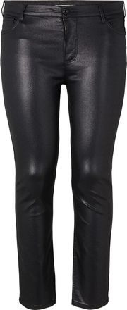 Tom Tailor Damen 1035102 Plussize Alexa Slim Jeans Coated, 14482 - Deep Black, 46 Gro&szlig;e Gr&ouml;&szlig;en