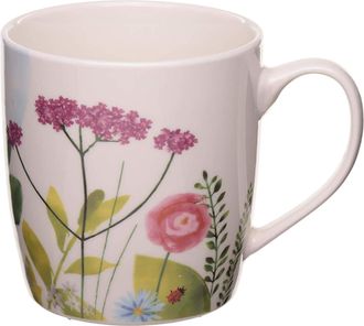 Puckator Botanical Gardens Tasse aus Porzellan