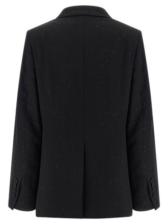Herno Womens Black Viscose Blazer Clothing