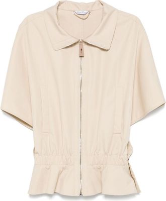 Max Mara Chic Jacke - Nude