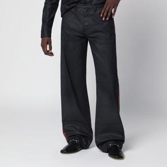 Gucci Schwarze Jeans aus Baumwolltwill