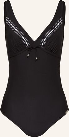 Charmline Charmline Shape-Badeanzug Ribbon Play schwarz