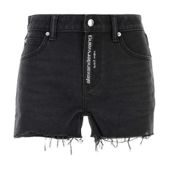 Alexander Wang Denim Shorts - - Shorts - Damen - Schwarzk - W28