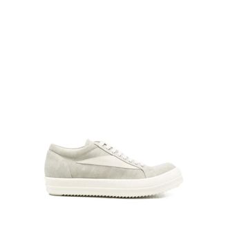Rick Owens Homme, Chaussures, Gris, Taille: 41 1/2 EU Scarpe in Denim Vintage Sneaks