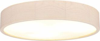 Licht-Erlebnisse Plafonnier rond arbaro Bois Salon Moderne