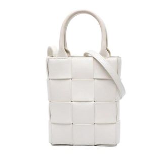 Bottega Veneta Pre-owned Cassette Schultertasche - - Pre-owned - Damen - Wei&szlig; - ONE SIZE