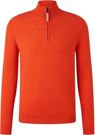 Bogner Schurwoll-Kaschmir-Troyer Derek für Herren - Koralle - 3XL