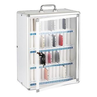 Generic Casier de rangement s&eacute;curis&eacute; pour t&eacute;l&eacute;phone portable - 48 emplacements num&eacute;rot&eacute;s pour un acc&egrave;s facile, parfait pour les &eacute;coles et les bureaux, id&eacute;al p