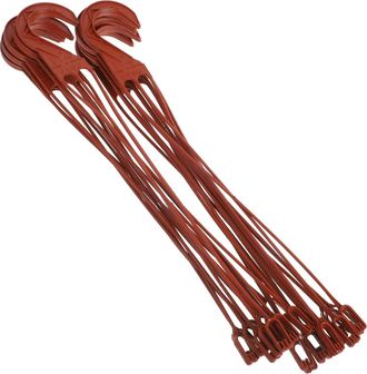 IFUNDOM 10stücke Ersatz-drehtopfhänger Aus Pp Für Hängende Blumentöpfe Hängekorbhaken Draht-pflanzenhänger Aufhängehaken Für Blumentöpfe Blumentopfhänger Für 