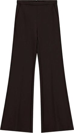 Imperial Pantalon &Eacute;vas&eacute; Taille Haute - Femme - Pantalons - Brun - Taille: 44 FR