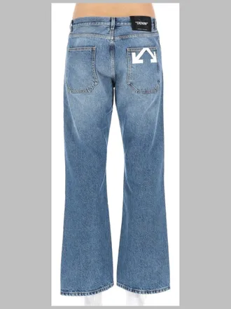 Off-white Half Arrow Jeans - Blue