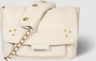 Jerome Dreyfuss Sac Lulu S Cuir Écru Grainé