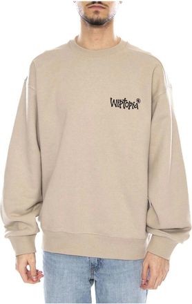 Carhartt Work in Progress Homme, Sweatshirts et sweats &agrave; capuche, Brun, Taille: S Crew Neck SweaT-shirt
