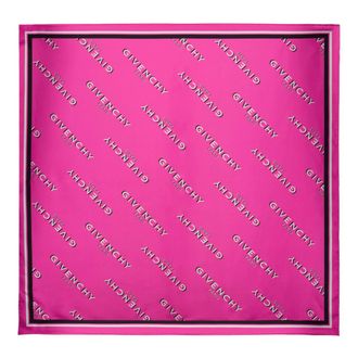 Givenchy Shadow Silk Square - - Accessories - Damen - Rosa - ONE SIZE