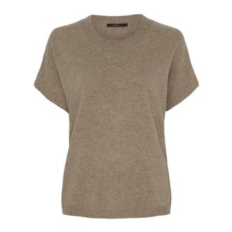 BTF-CPH Rundhals-Strick-T-Shirt - - Knitwear - Damen - Beige - S
