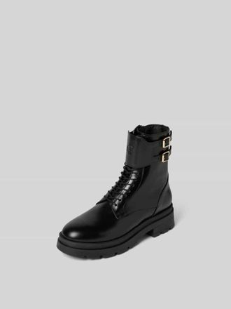 Anine Bing Schn&uuml;rboots aus echtem Leder