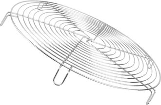 BESPORTBLE Runder K&uuml;hlst&auml;nder aus Edelstahl 30cm Back und Pizzarost mit Drahtgitter zum Abk&uuml;hlen Trocknen und D&auml;mpfen von Kuchen Keksen und Brot