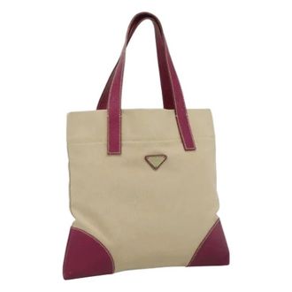 Prada Pre-owned Vintage Tote Bag - - Pre-owned - Damen - Beige - ONE SIZE