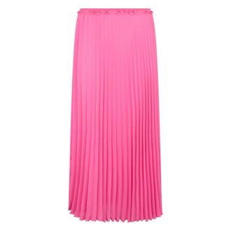 Red Valentino Langer Faltenrock - - Skirts - Damen - Rosa - M