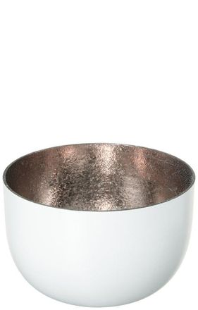 Giftcompany Gift Company Madras, Windlicht, Weiss/Silber, S