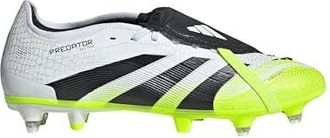 adidas Chaussures de Football Predator Homme Clout&eacute; SG Pro Professionnel Blanc Vert, Blanc, 40 2/3 EU